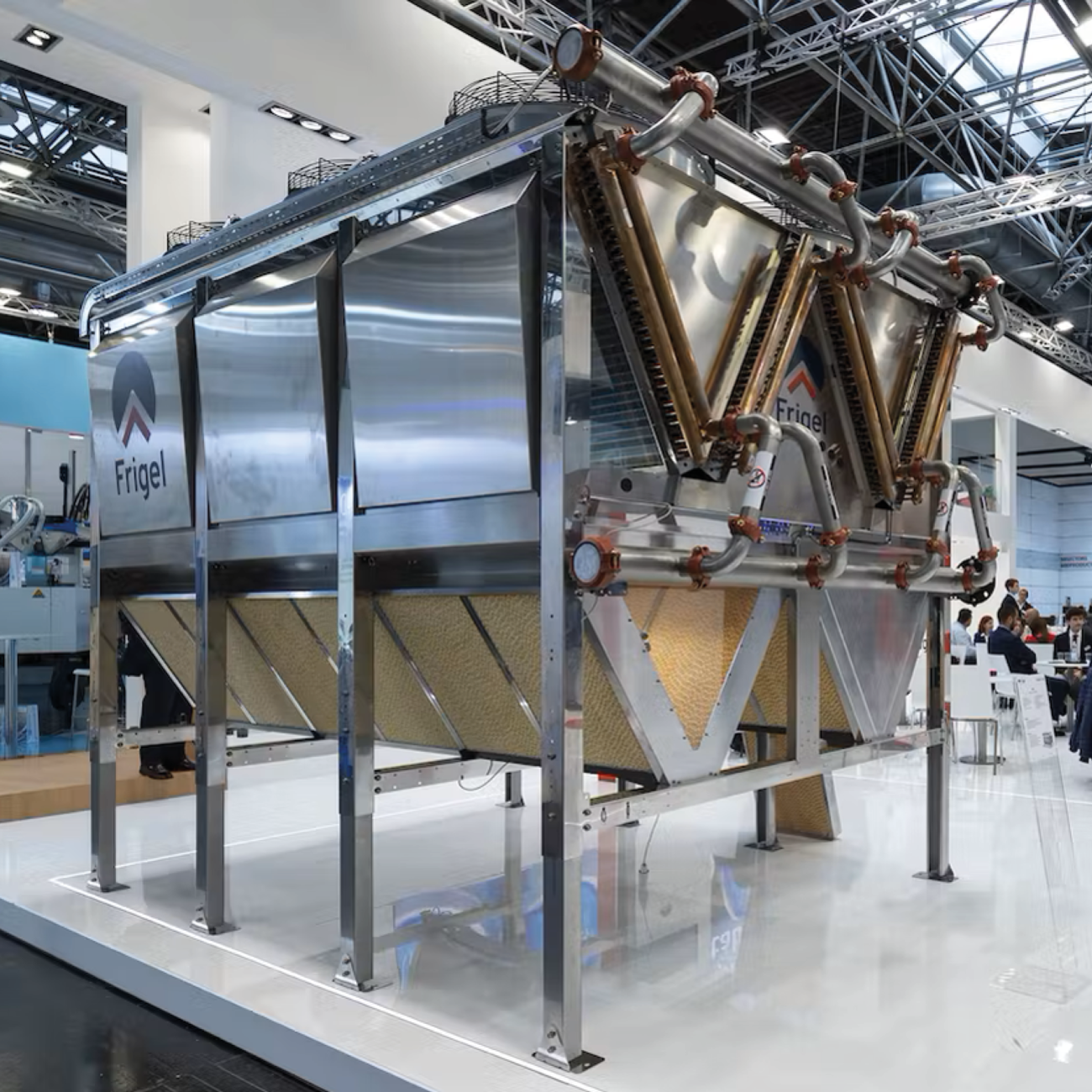 Adiabatic Cooler Frigel Ecodry MDK Offers Efficient Cooling